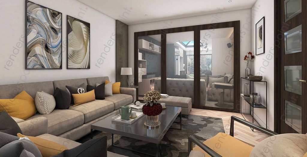 Best 3D interior rendering designs by Renderspoint | Interior Rendering
