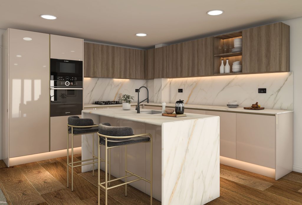 Kitchen Render 3D - Renders Point