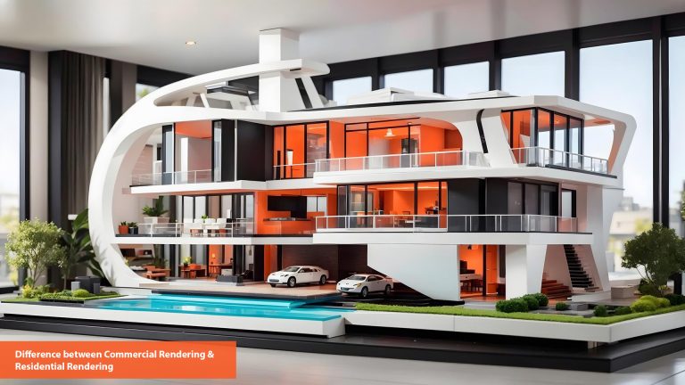 Difference Between Commercial Rendering and Residential Rendering Difference Between Commercial Rendering and Residential Rendering