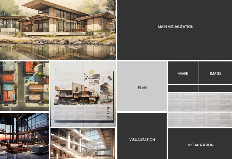 Architecture Presentation Board Tips: Techniques, Layout, Drawing