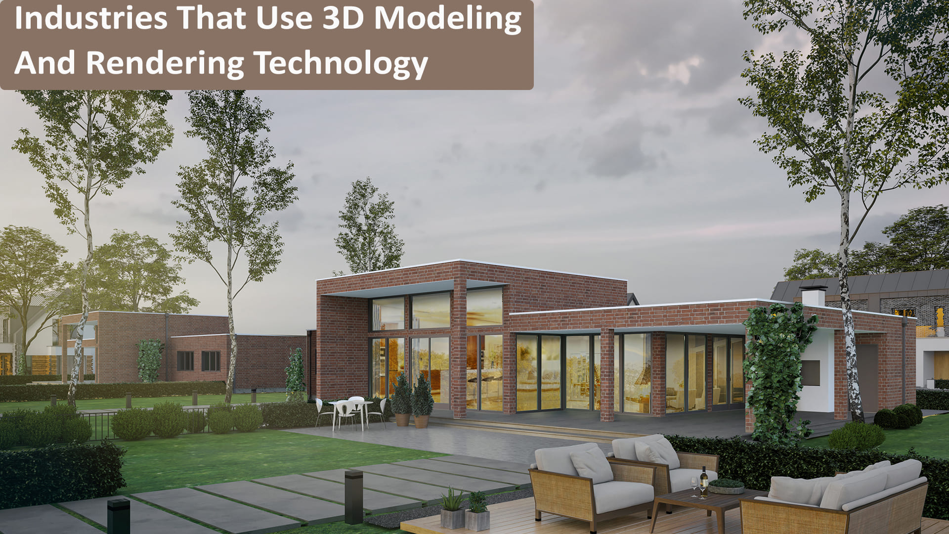 Industries That Use 3D Modeling And Rendering Technology - Renders Point