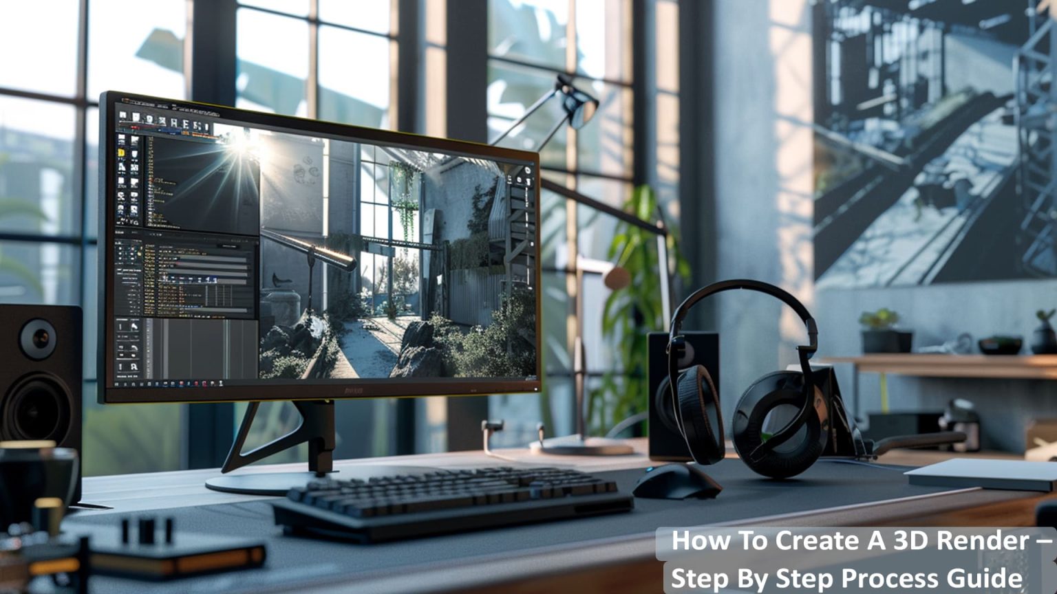 How To Create A 3D Render – Step By Step Process Guide - Renders Point